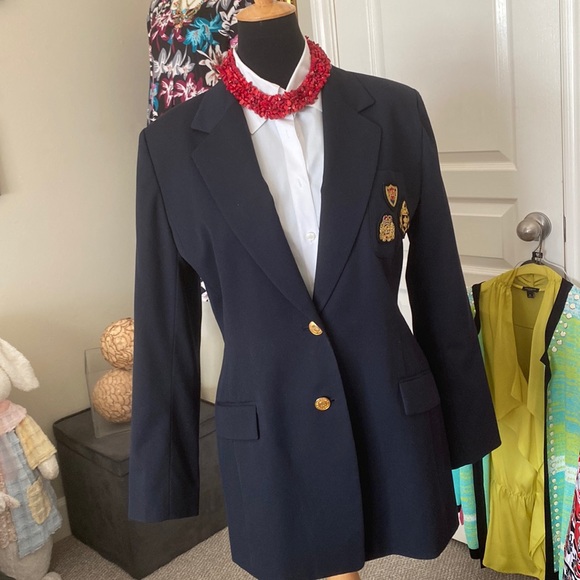 Anne Klein | Jackets & Coats | Beautiful Anne Klein Jacket In Bankers ...